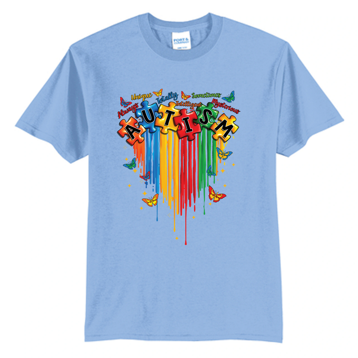 Autism Paint Drip T-Shirt