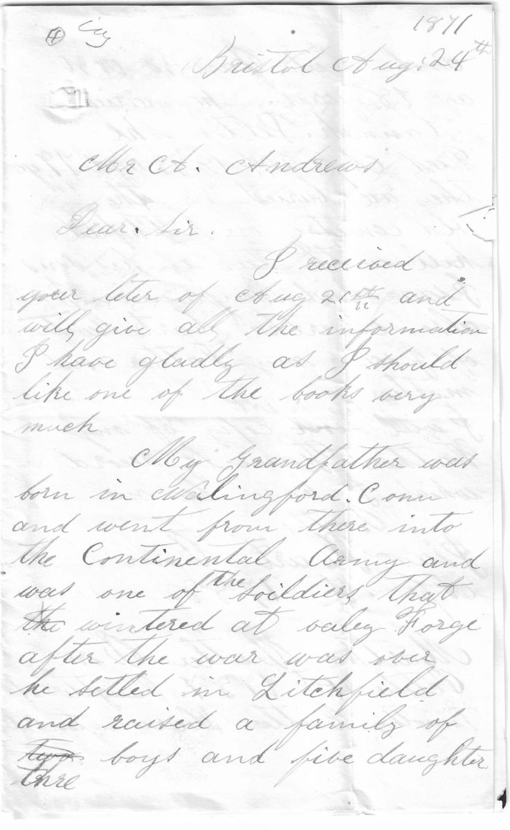 Hart Family Genealogy Included Wintering At Valley Forge