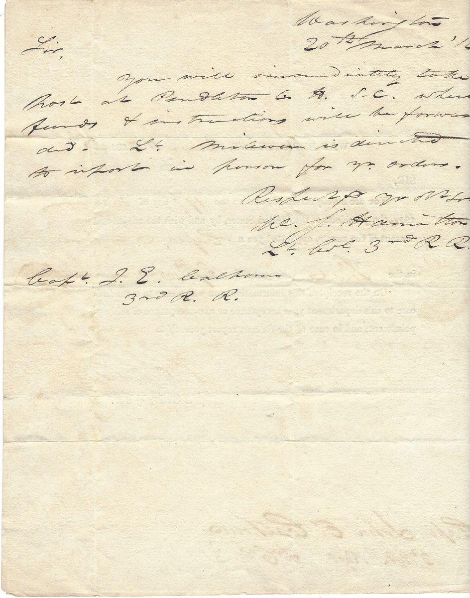 President James Madison's Secretary Of War Armstrong Appoints John E ...