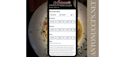 Antonuccis - Italian, Seafood, Pizza, Take Out, Catering