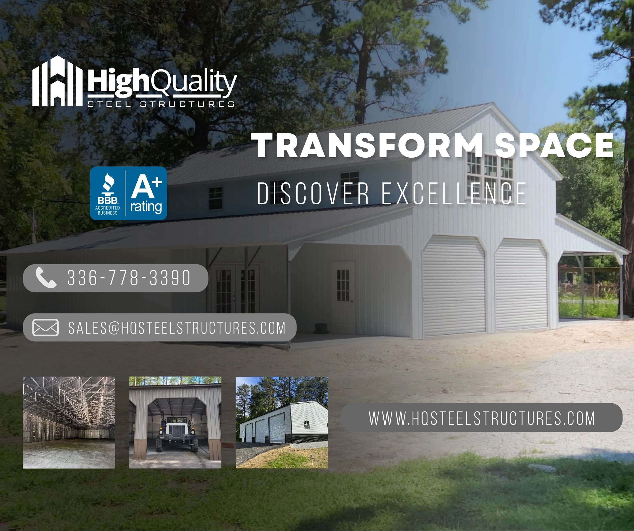 High Quality Steel Structures