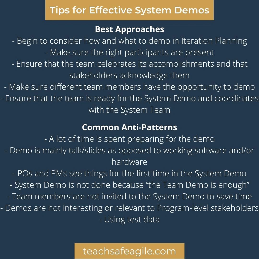 Effective System Demo