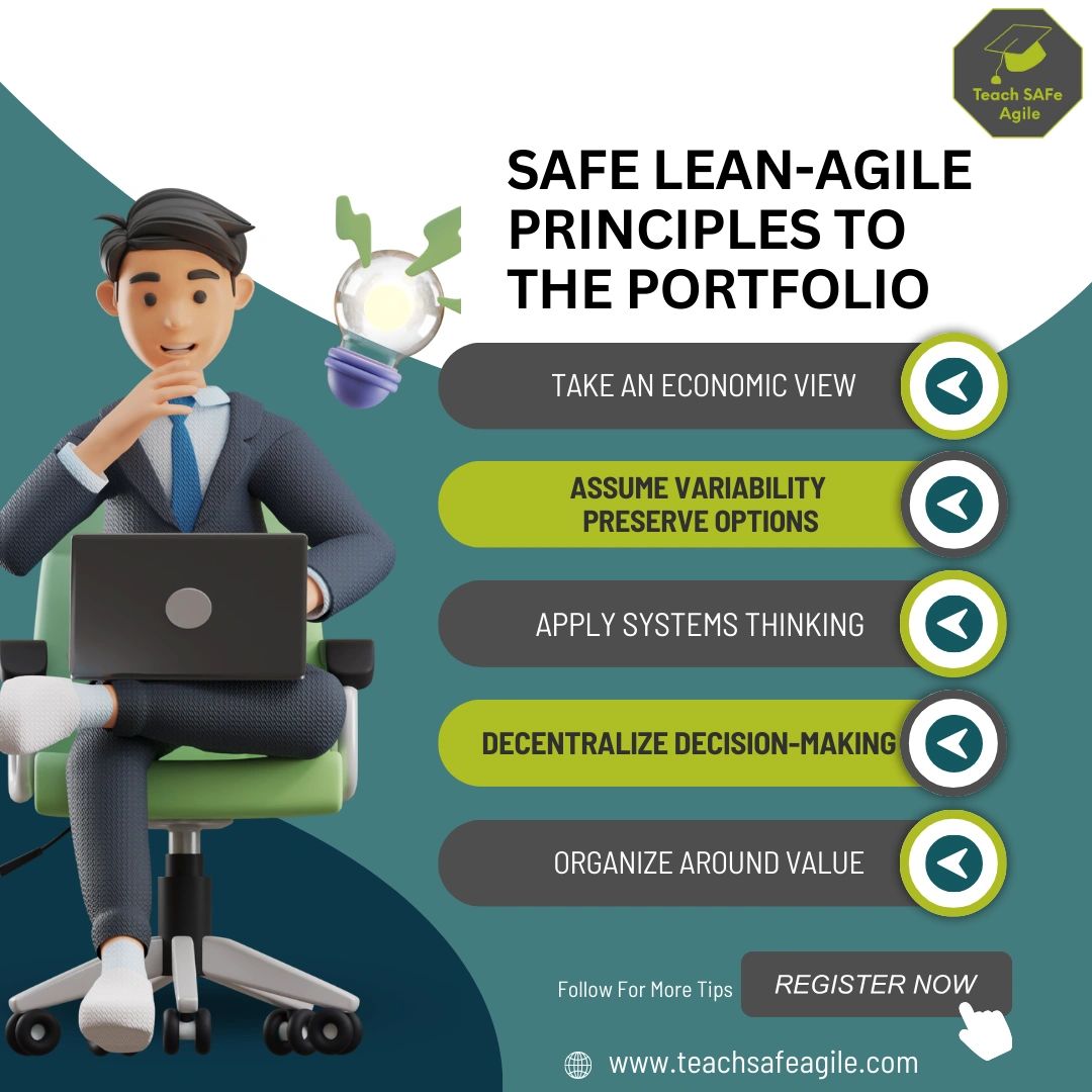 Applying the SAFe Lean-Agile Principles to Portfolio Management