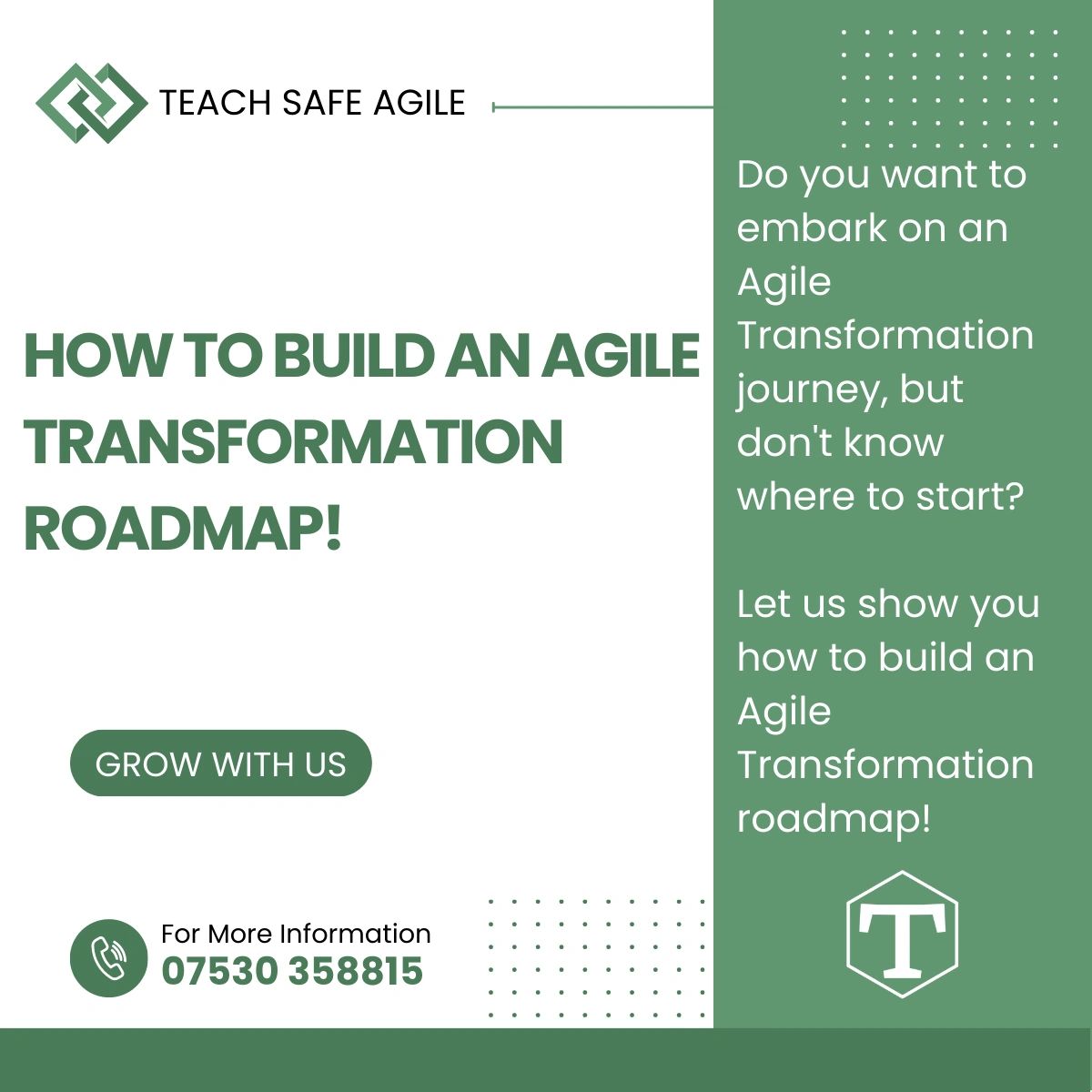 How to Build an Agile Transformation Roadmap!