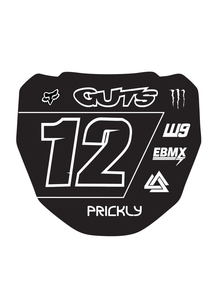 Odi Plate Decal -DELUXE