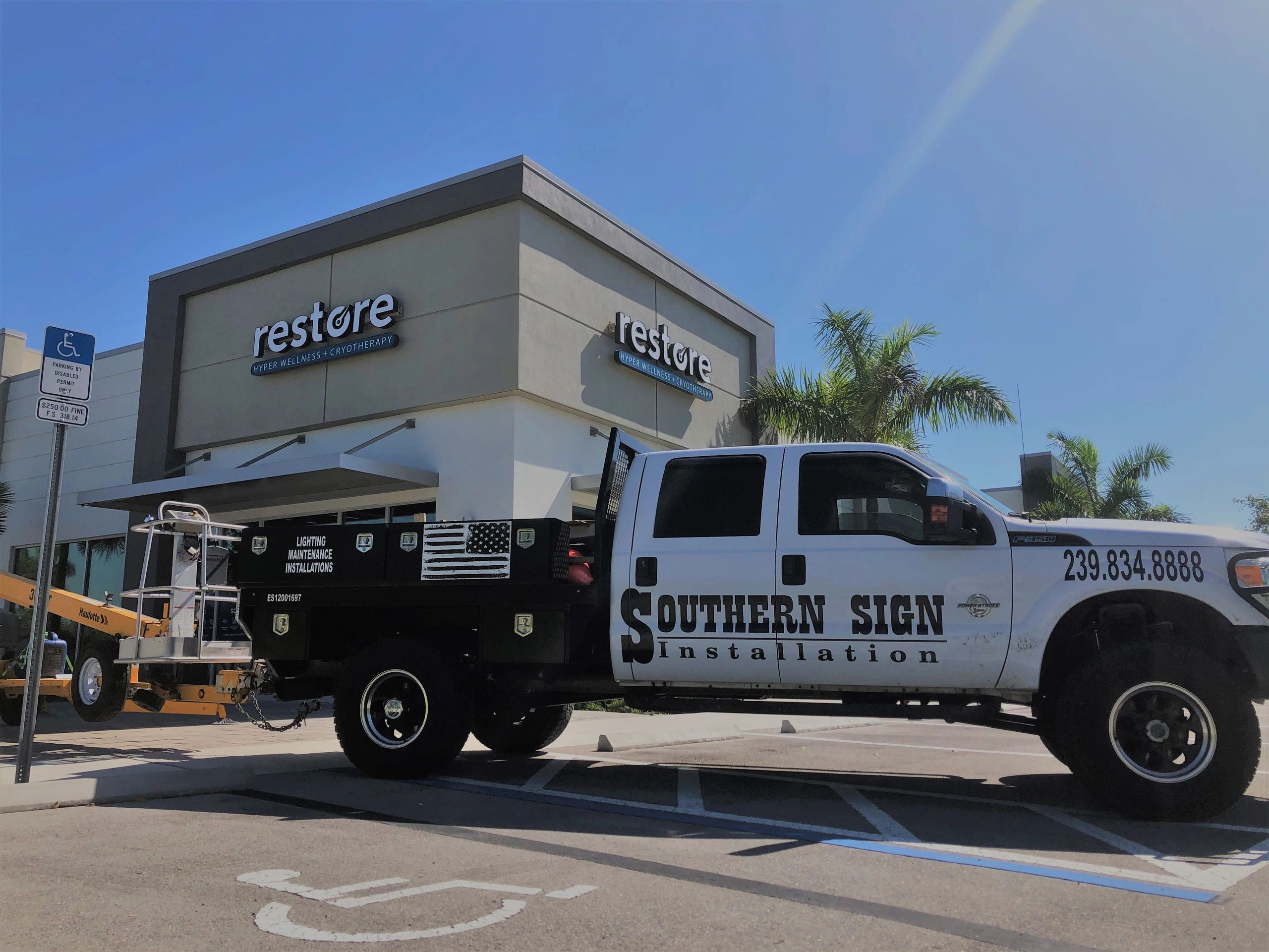 Southern Sign Installation