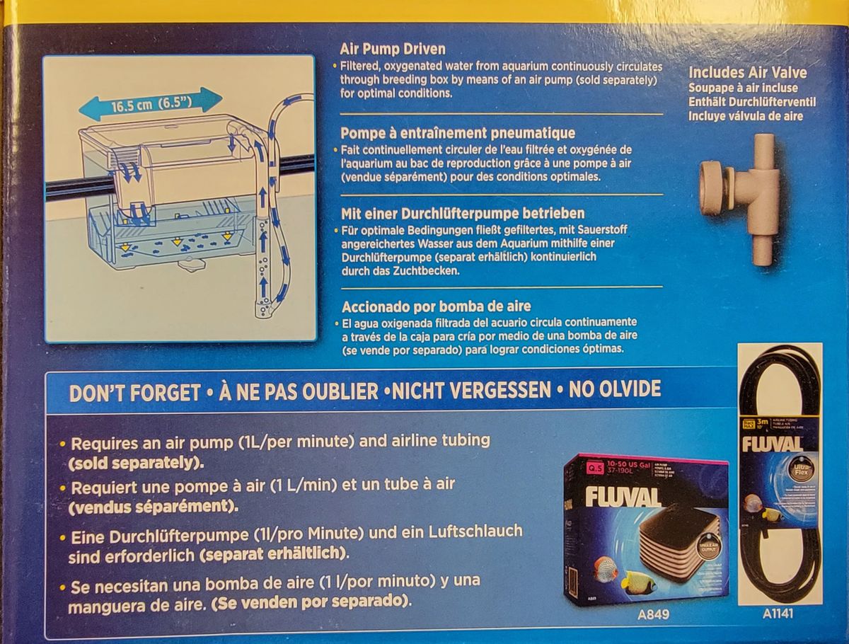 Fluval Breeding Box small and large