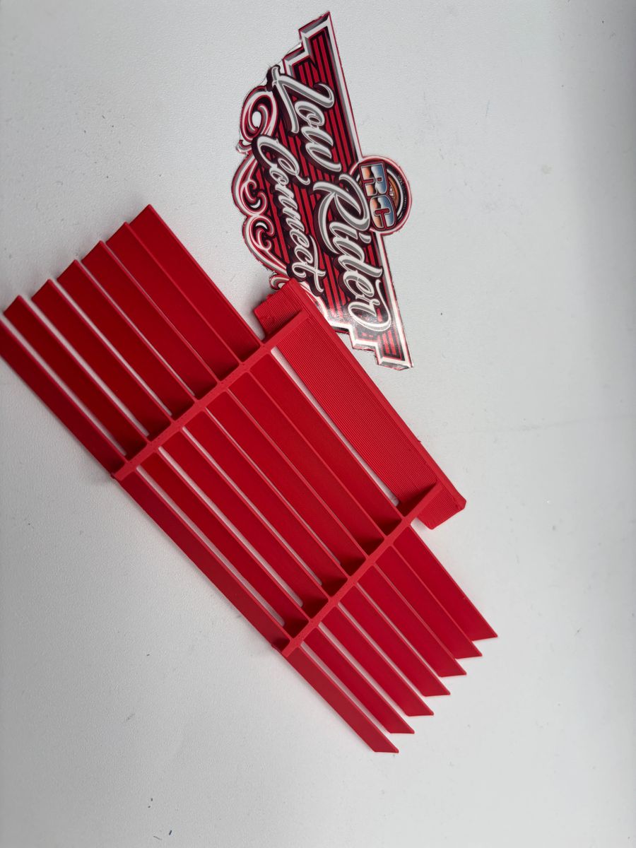 1963 & 1964 Chevy Impala MATTE RED Rear Window Shade