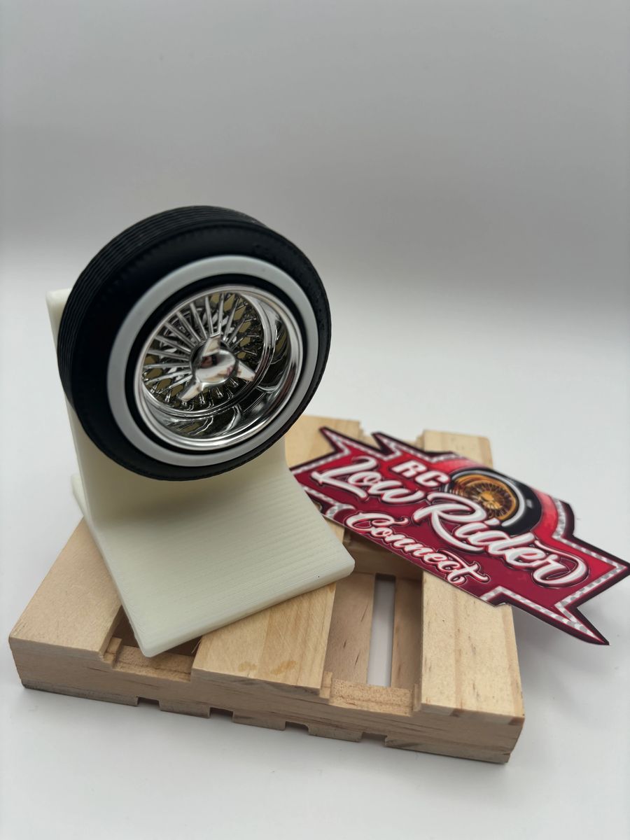 Single Wheel Stand 3D ABS 1 Piece