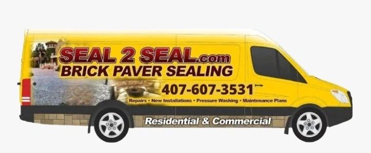 Pressure Washing and Sealing Brick Paver - Orlando, Florida
