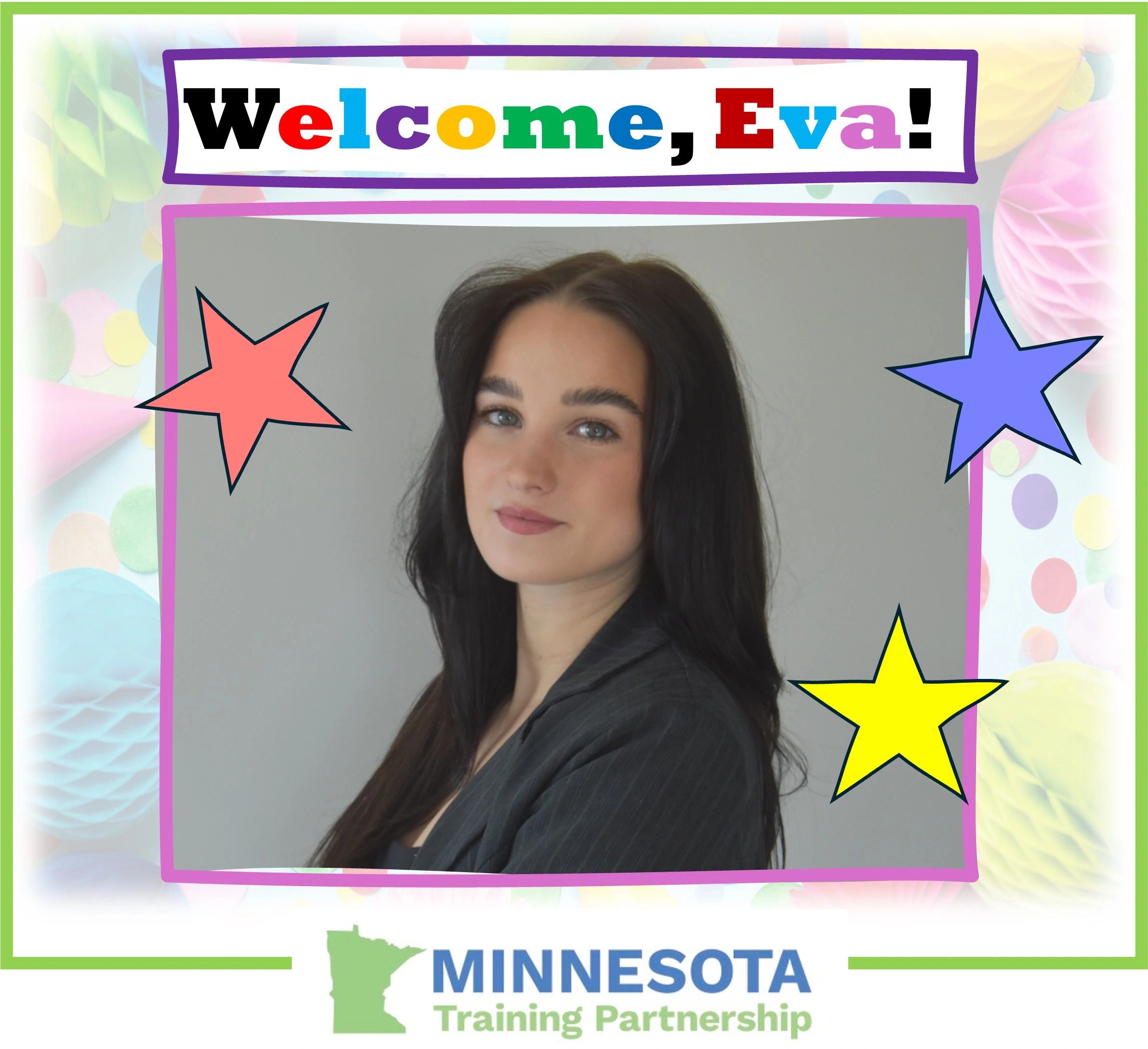Welcome Eva to MTP