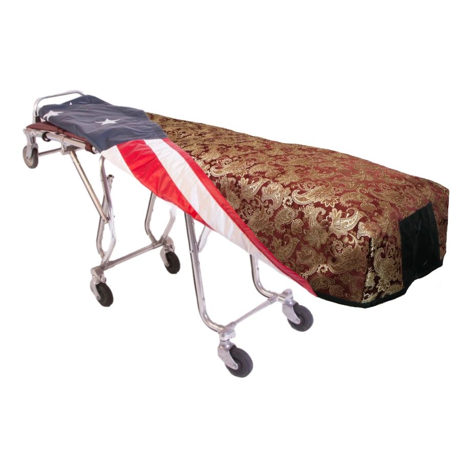 Patriot Reversible Cot Cover | Cresswell Brick