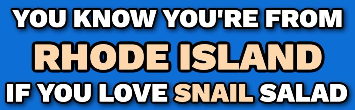 YOU KNOW YOU'RE FROM RI IF YOU LOVE SNAIL SALAD - Bumper Sticker
