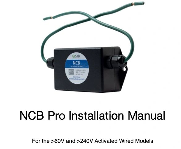NCB Pro Installation Manual