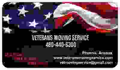 Moving Company, Movers - Veterans Moving Service - Phoenix, Arizona