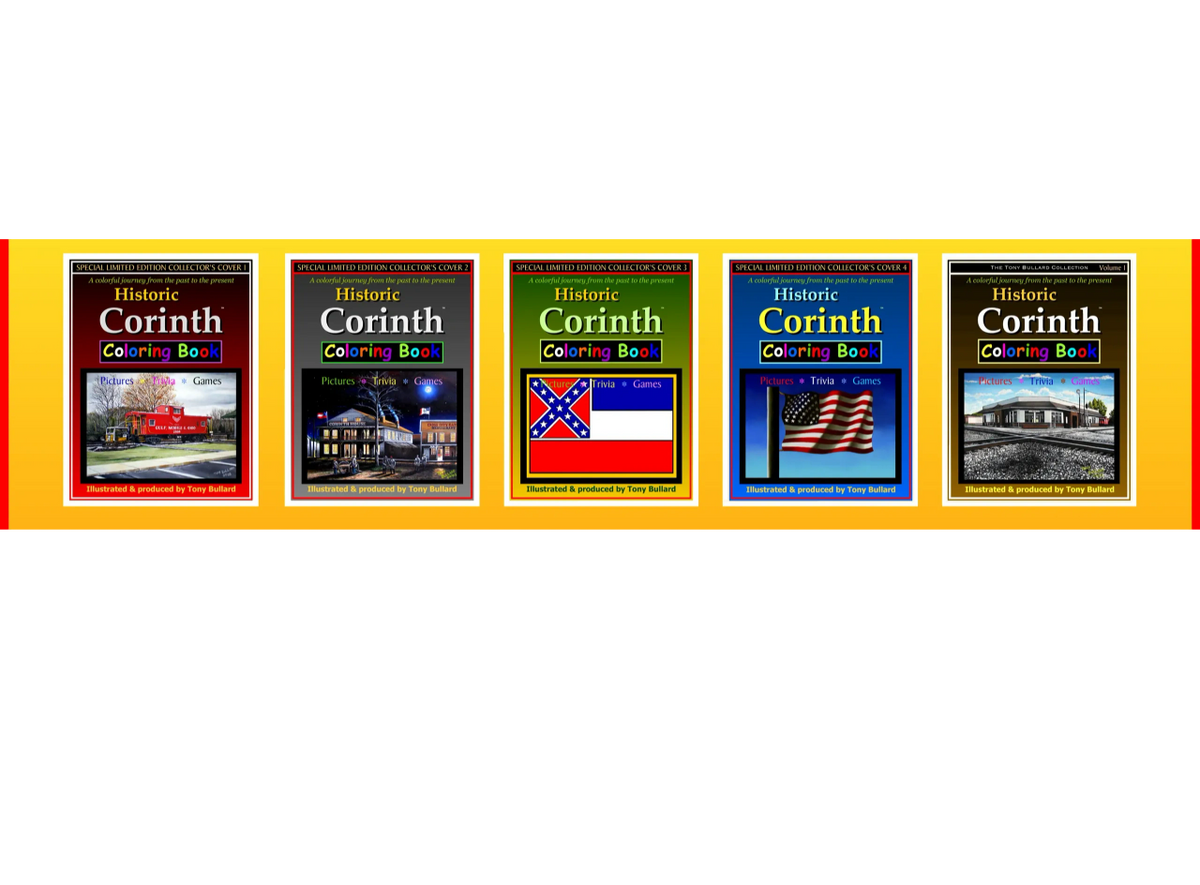 Historic Corinth Coloring Book Volume 1