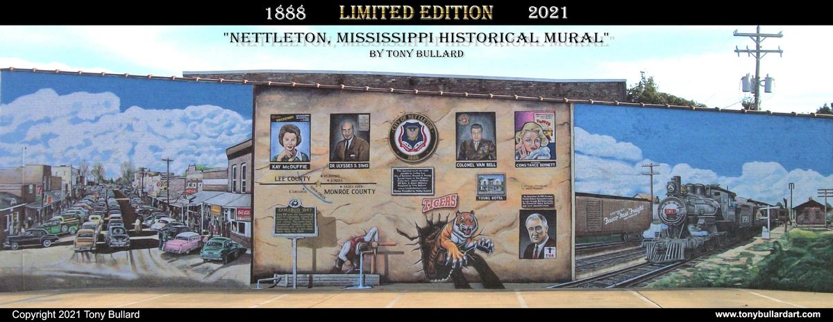 Nettleton, Mississippi Mural (Products Page)