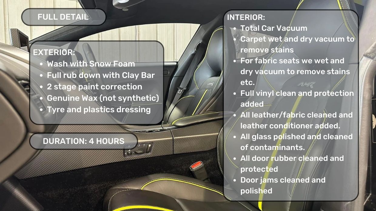 Services | KC Detailing Gold Coast