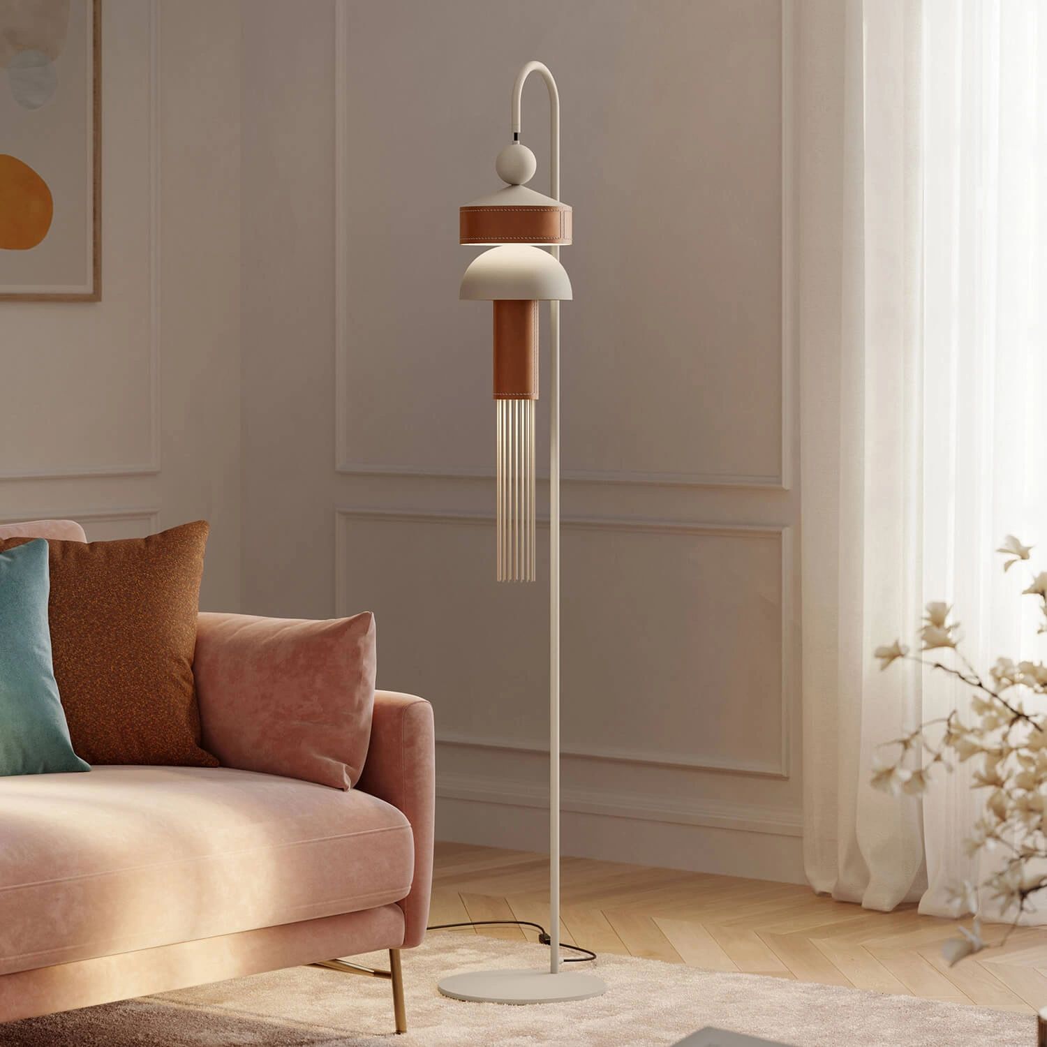 How to Light Up a Living Room with Imported Floor Lamps