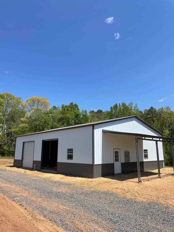 Anchored Metal Structures