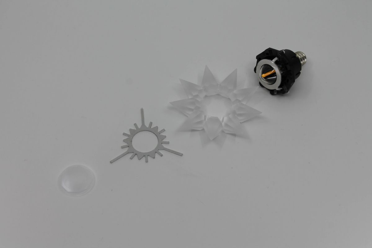 single row Crystalized Star light (Matchless Star) frost assembly required