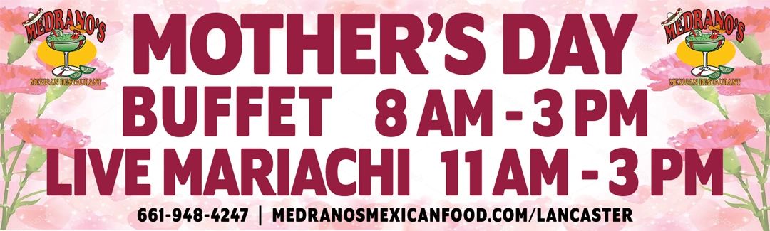 Medrano's Lancaster Menu