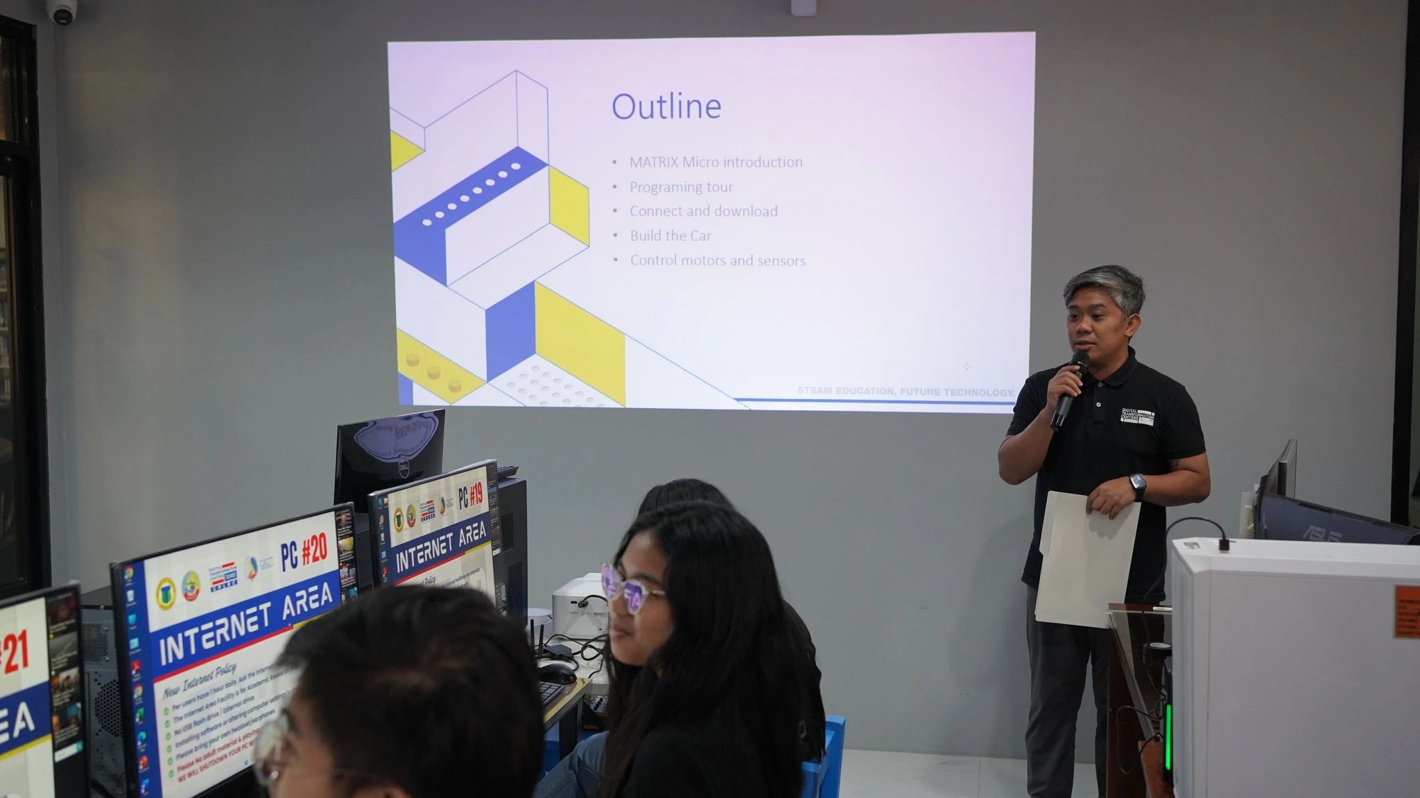 Day 1 of Robotics Training