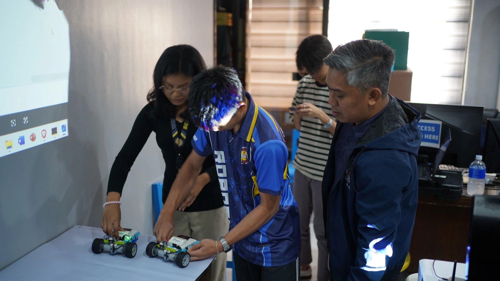 Day 2 of Robotics Training