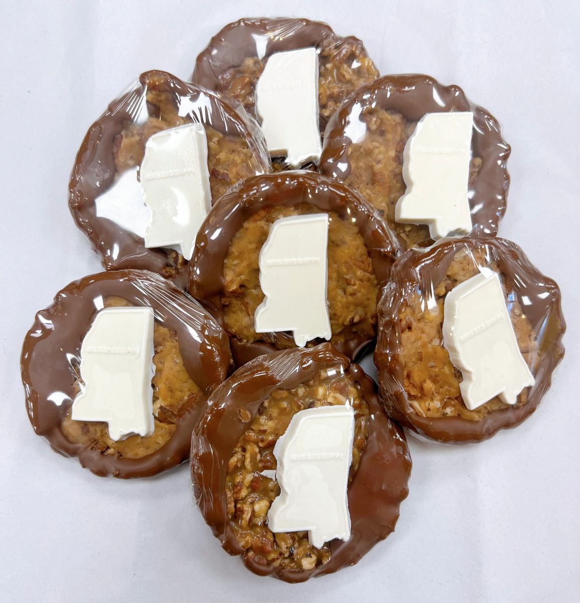 Dixie Sweets Chocolate Pecan Turtles