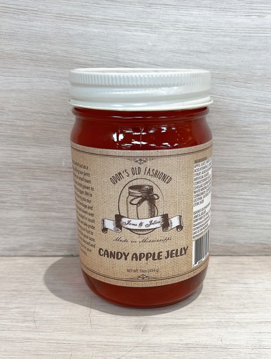 Odom's Old Fashioned Candy Apple Jelly