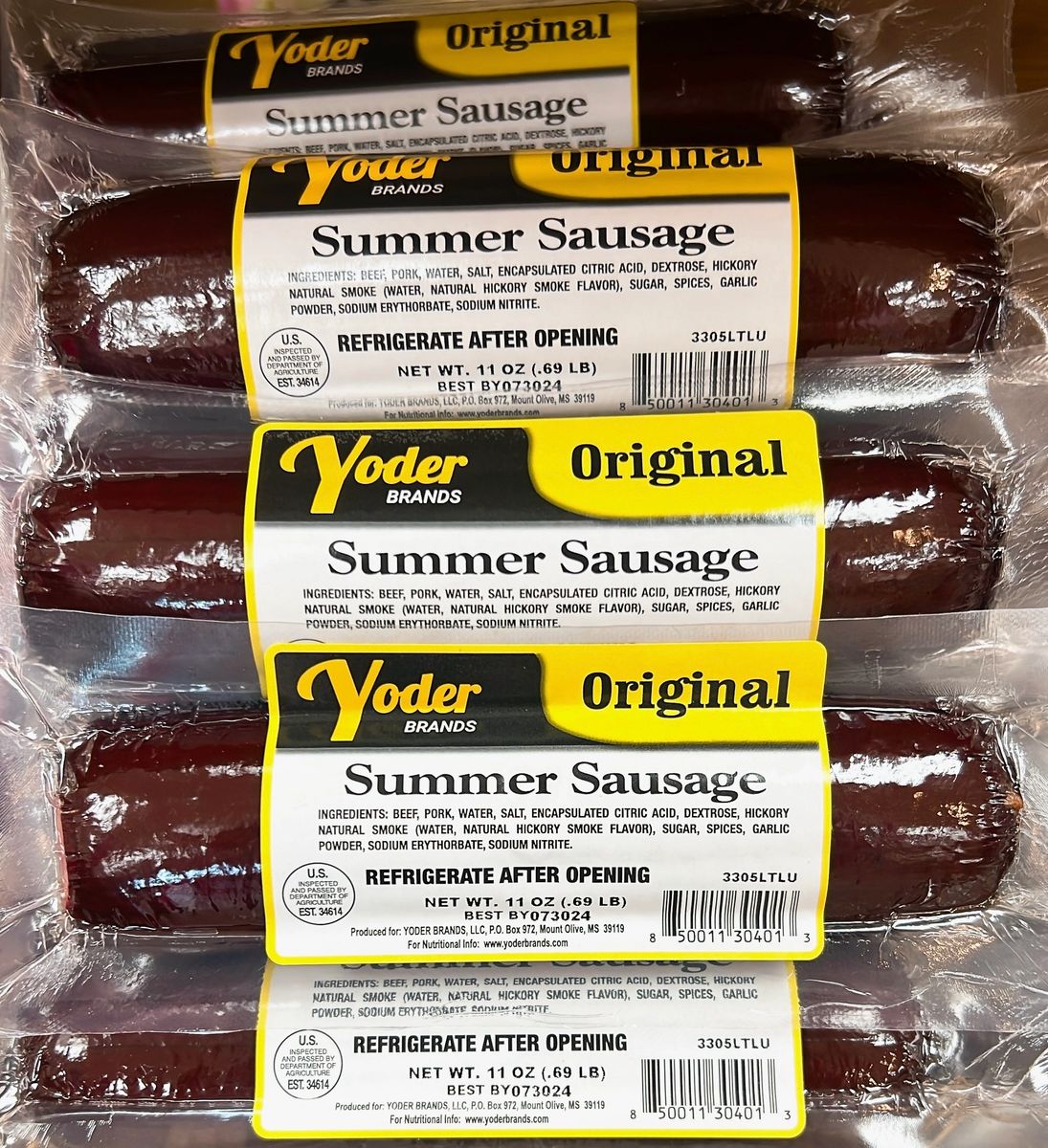 Yoder Original Summer Sausage