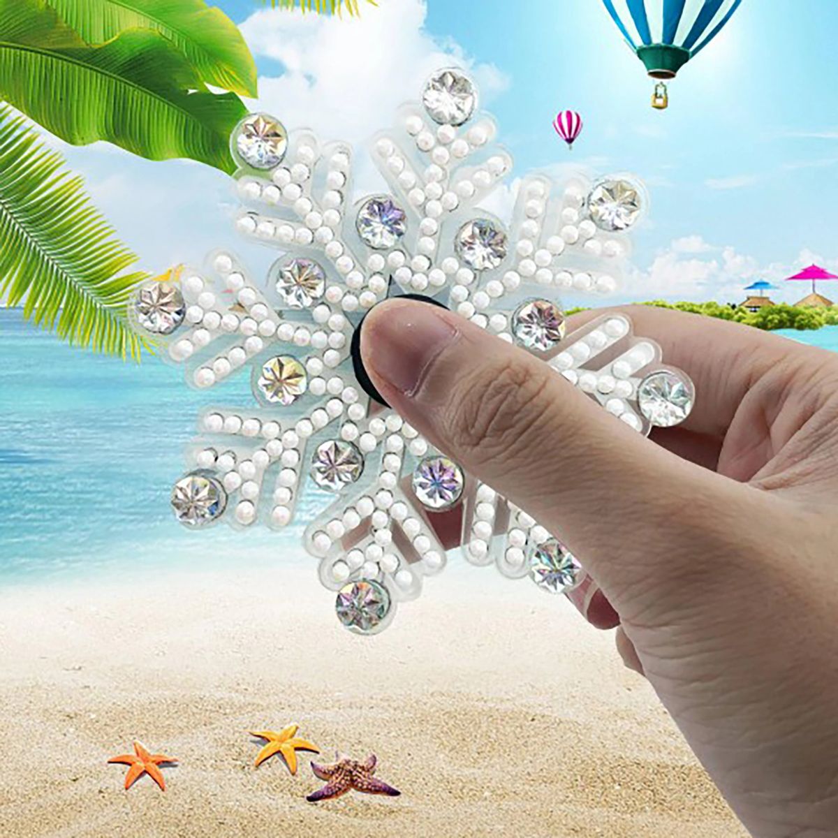 Sparkle-By-Number Fidget Spinners