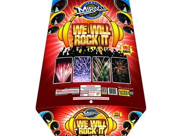 500 Gram Zipper Cakes | All American Fireworks