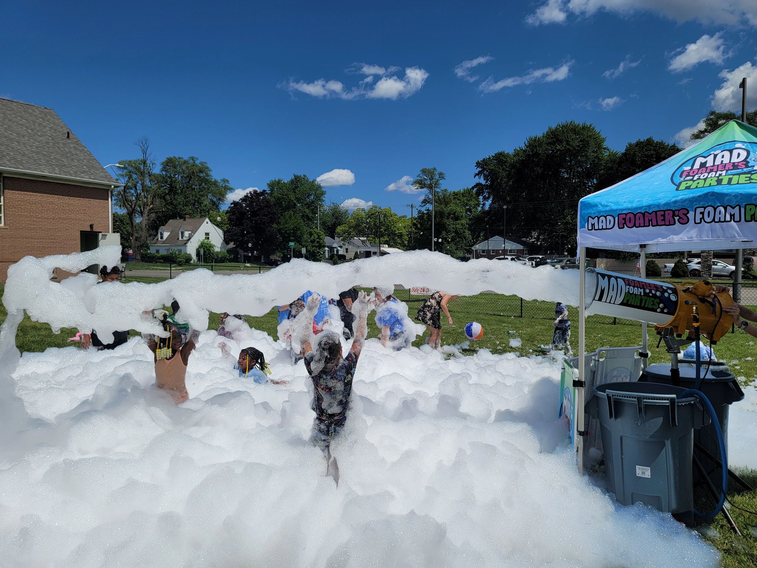 Foam Party Services for Unforgettable Events, Event Entertainment, Large Foam Parties