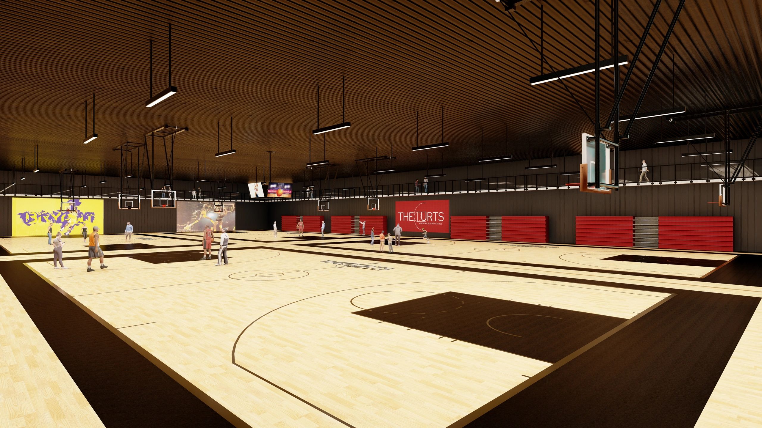 Indoor Basketball & Volleyball | Courts Philly