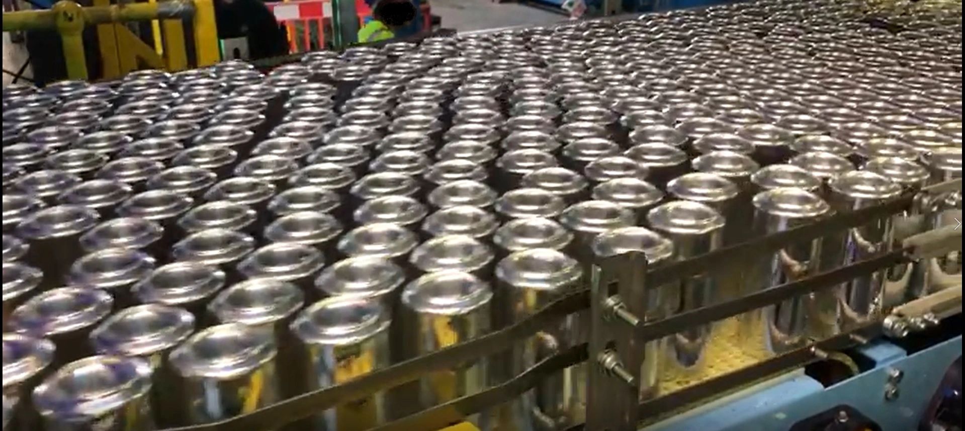 Another UV mass bottom rim coater delivered to site.