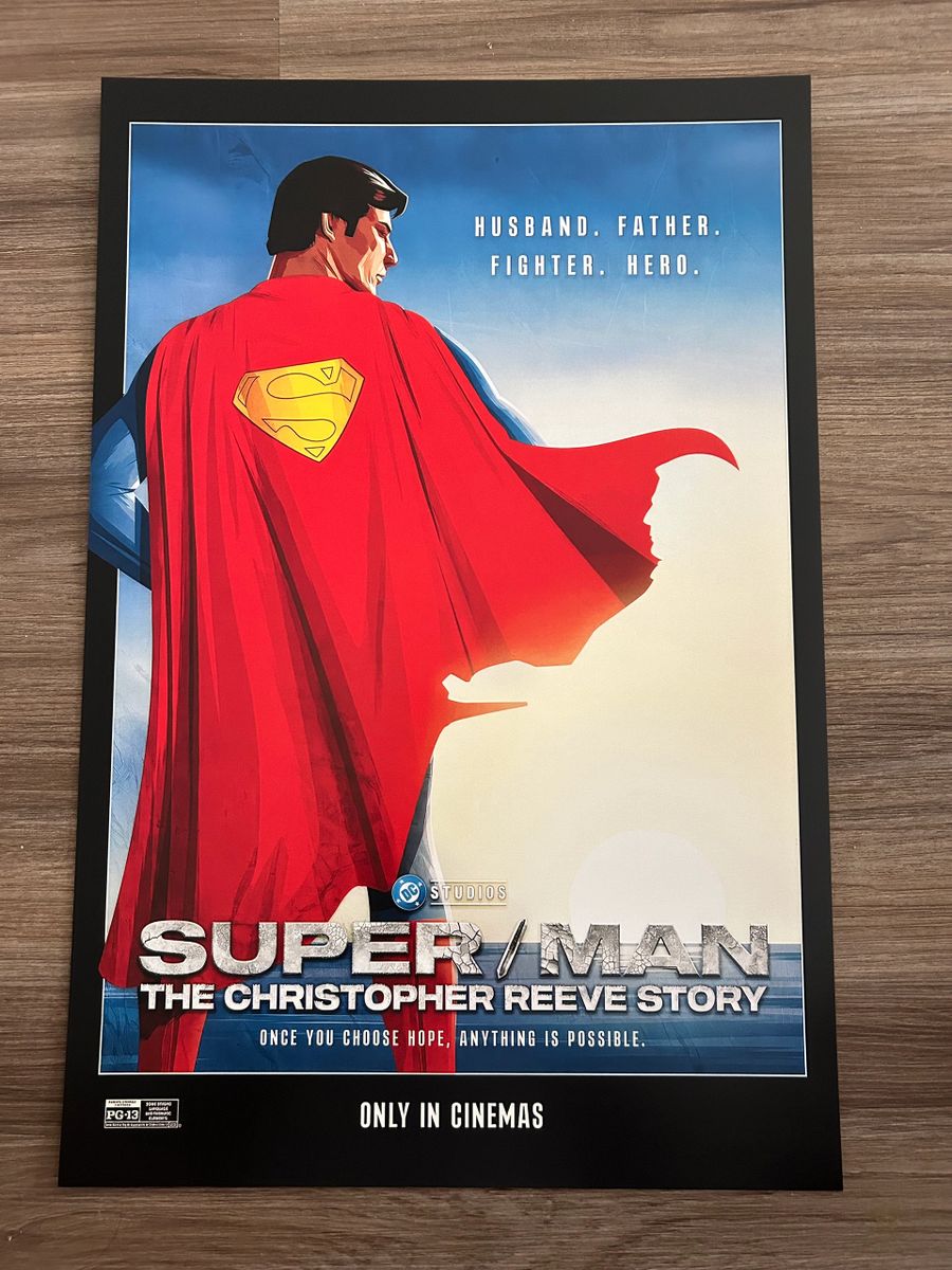 Superman / Christopher Reeve Documentary mini poster 12x18 inches