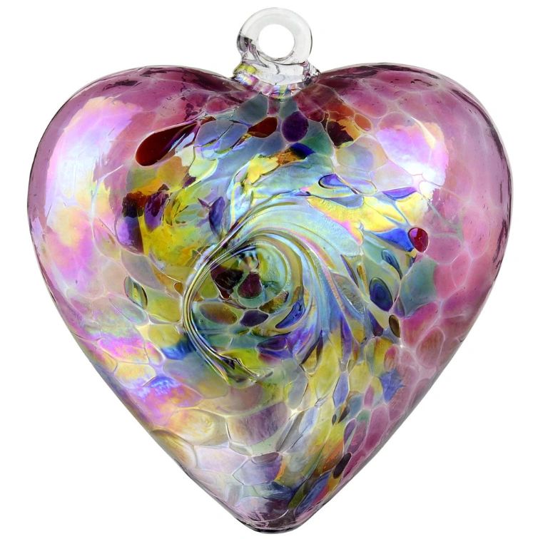 Handblown Glass Heart