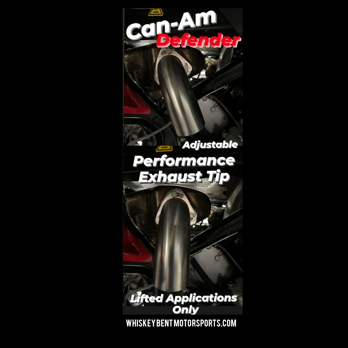 CAN-AM DEFENDER PERFORMANCE EXHAUST TIP