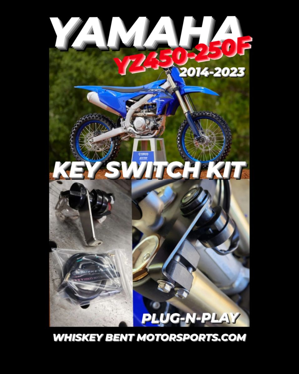 YAMAHA YZ450-250F IGNITION KEY SWITCH KIT 2014-2022