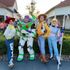 Storybook Characters at the Beach