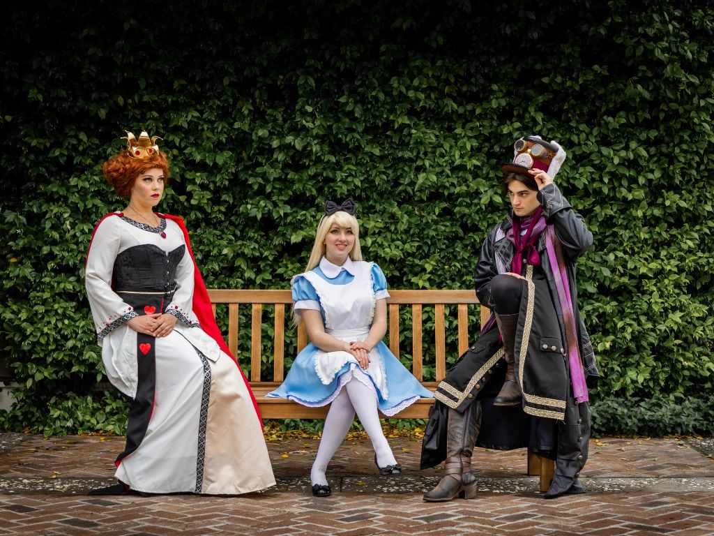 Storybook Characters at the Beach
