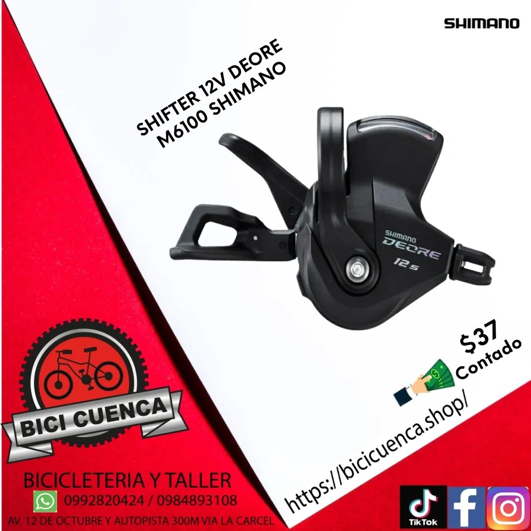 SHIFTER 12V DEORE M6100 SHIMANO