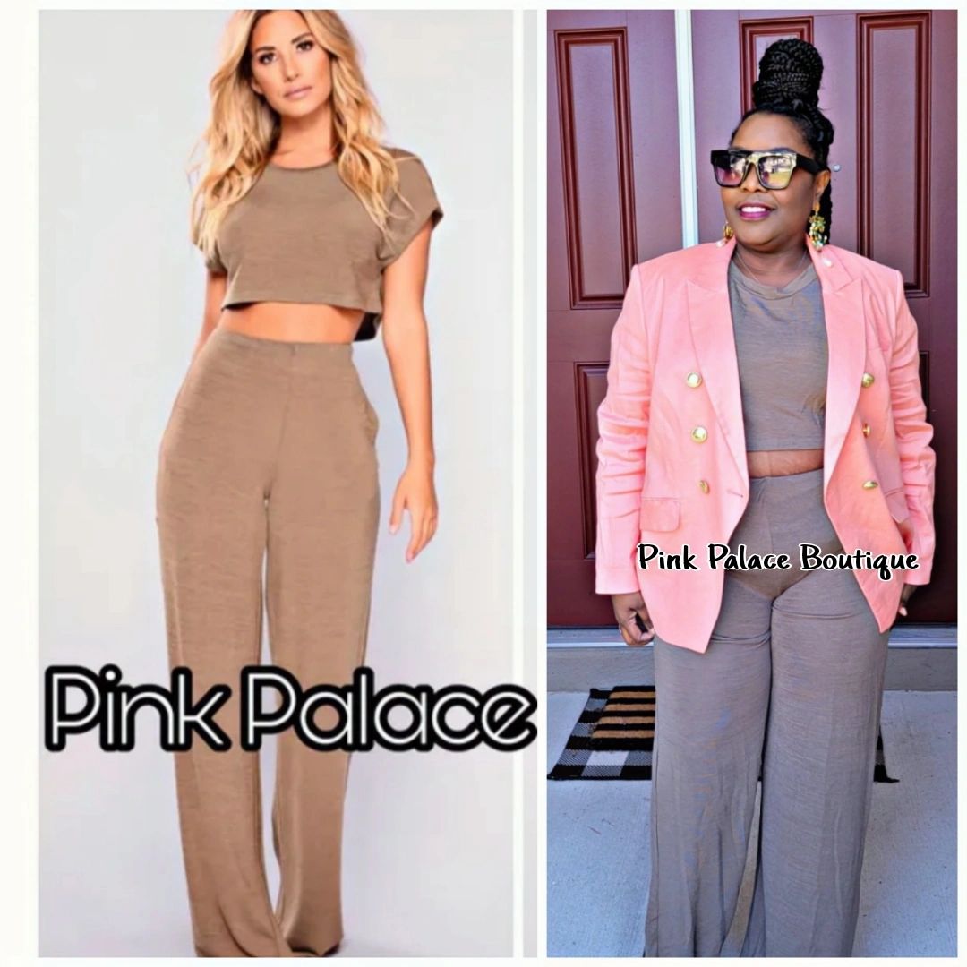 Netflix Days Olive Pant Set