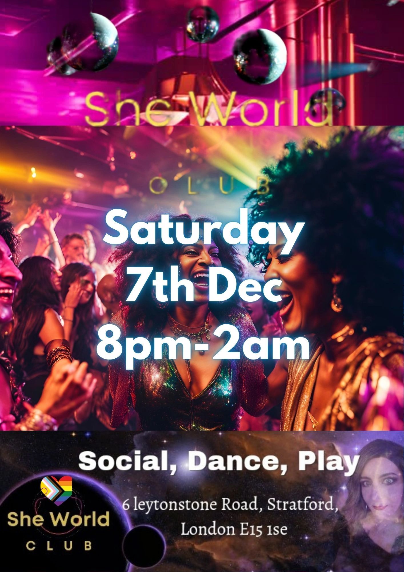 Transgender Club, Night Club - she.world - London, England
