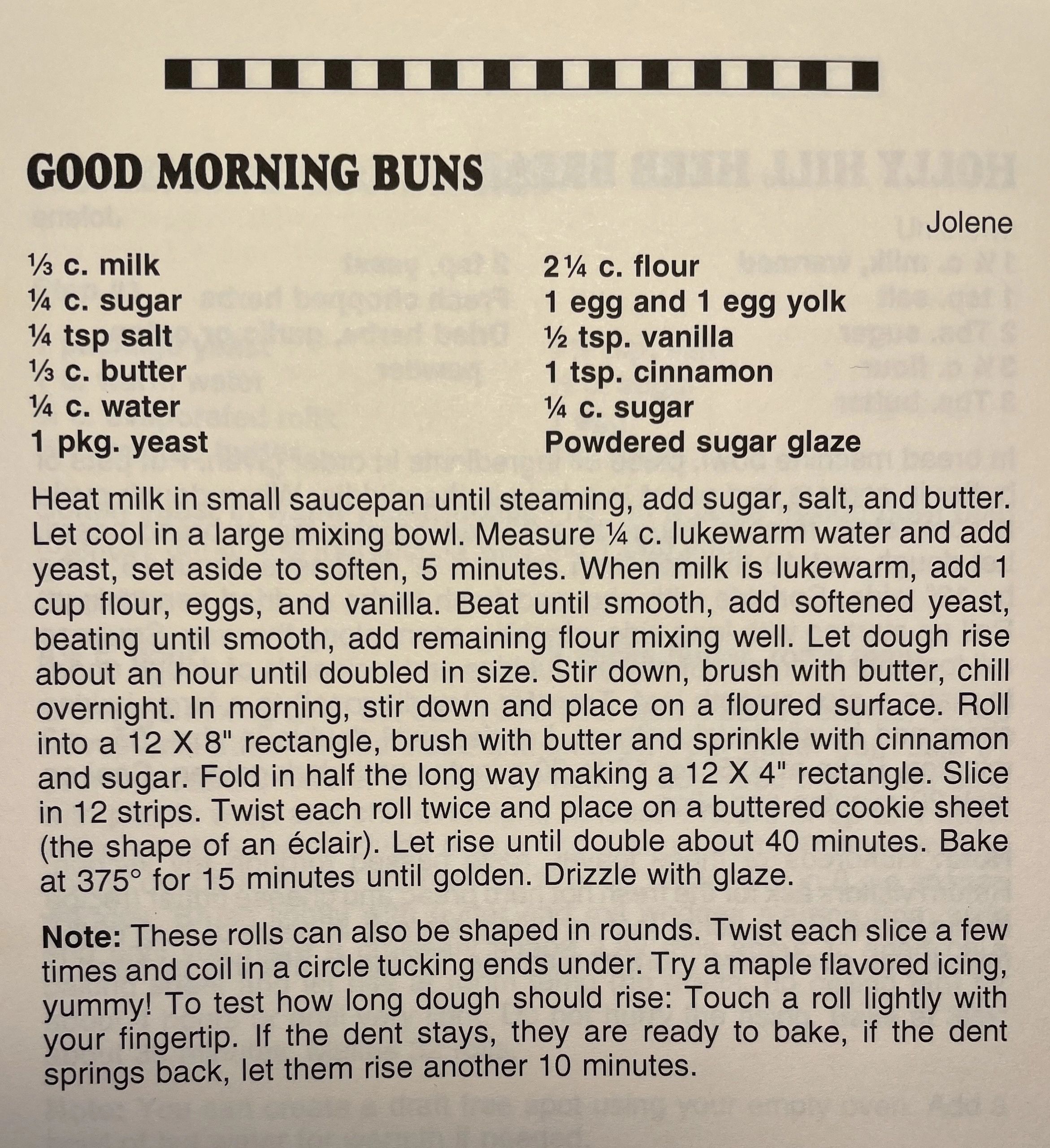 Good Morning Buns by Jolene Wilson
