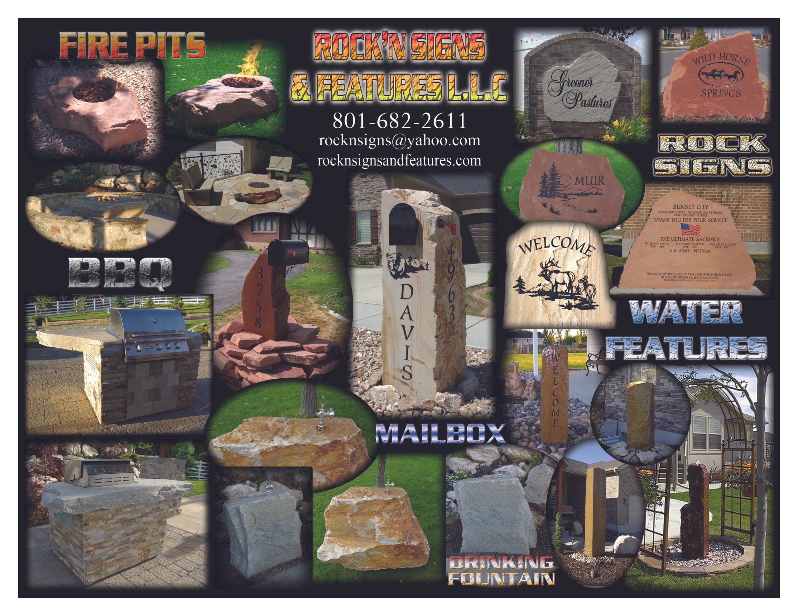 Custom Rock Stone Features for Your Retail Business