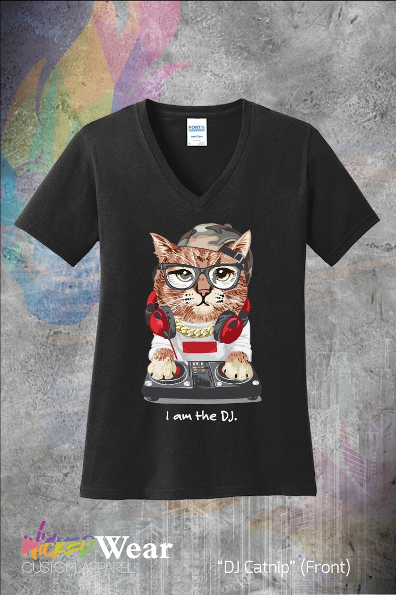 DJ Catnip Funny Tee