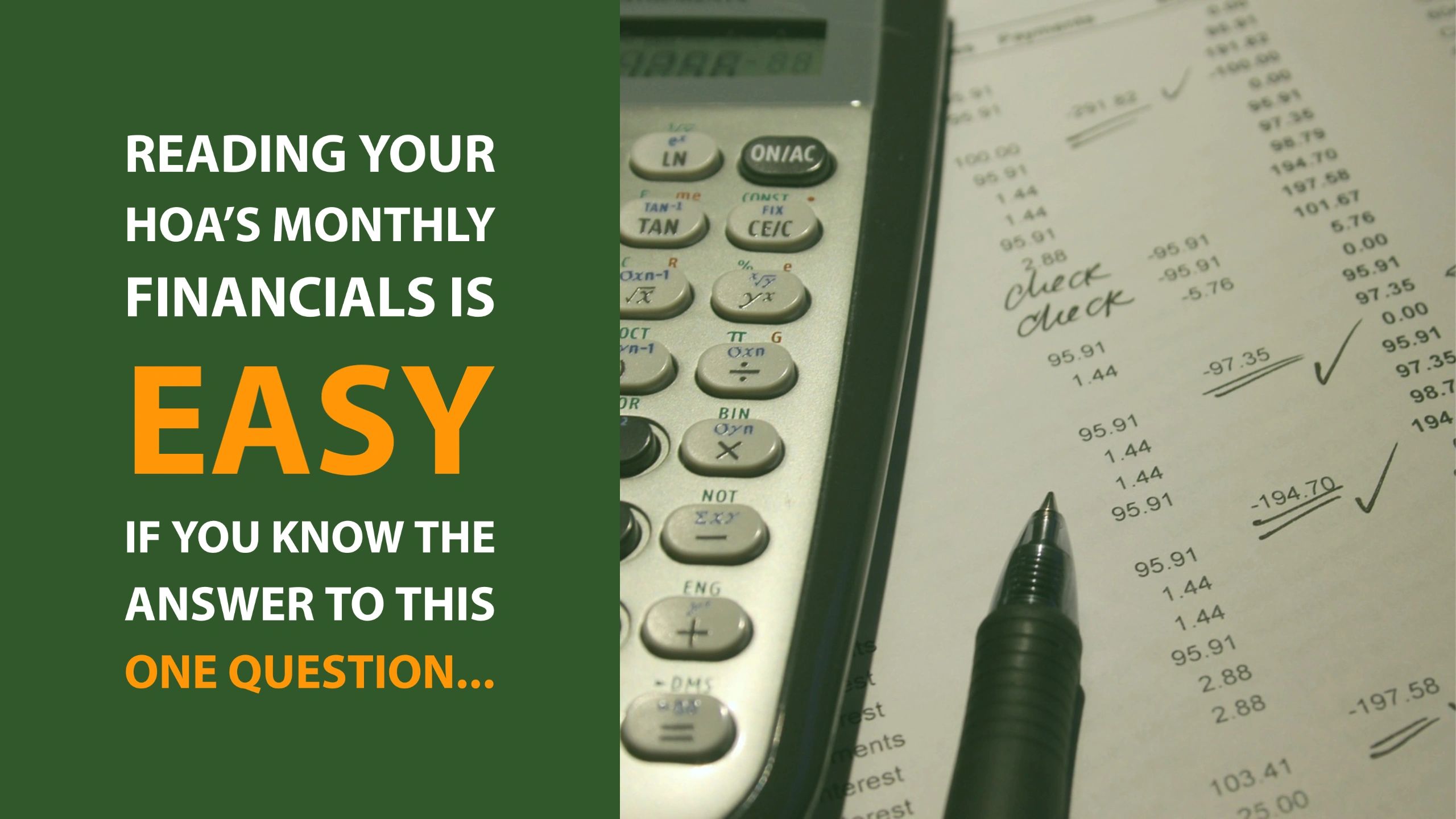 Do You Know Your HOA’s Accounting Method?