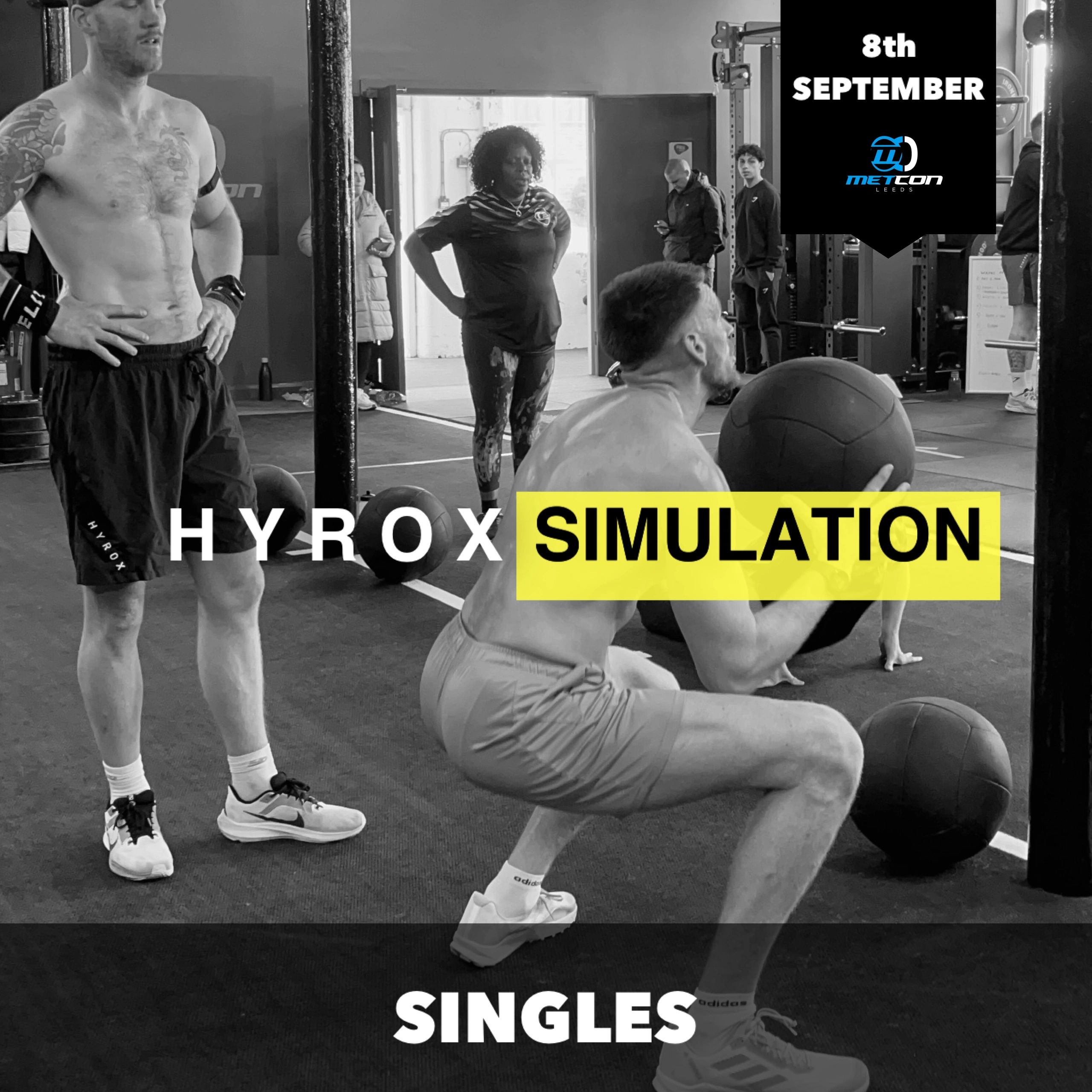 HYROX Single simulation